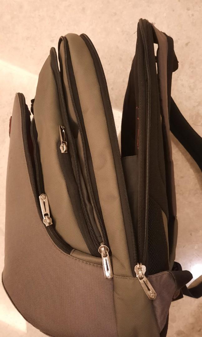 Samsonite Grey colour Laptop Backpack DLX series 15.6", Computers ...