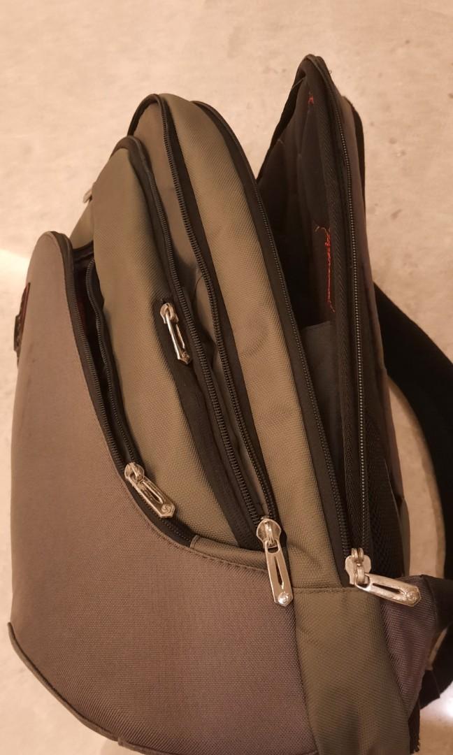 Samsonite Grey colour Laptop Backpack DLX series 15.6", Computers ...