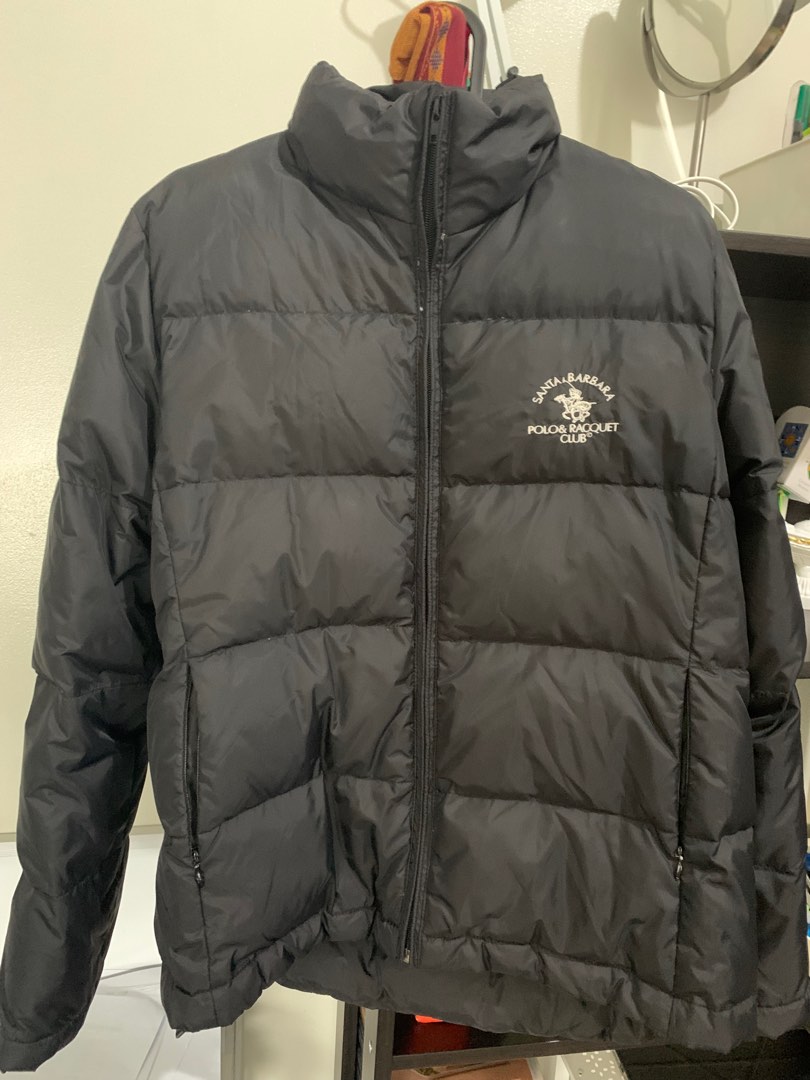 Santa Barbara Polo & Racquet Club Puffer Jacket, Lightweight Down ...