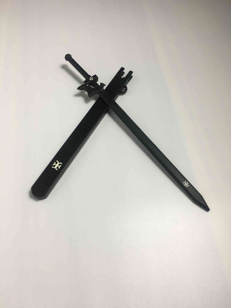 SAO Kirito Sword Key Chain #11nov, Hobbies & Toys, Memorabilia ...