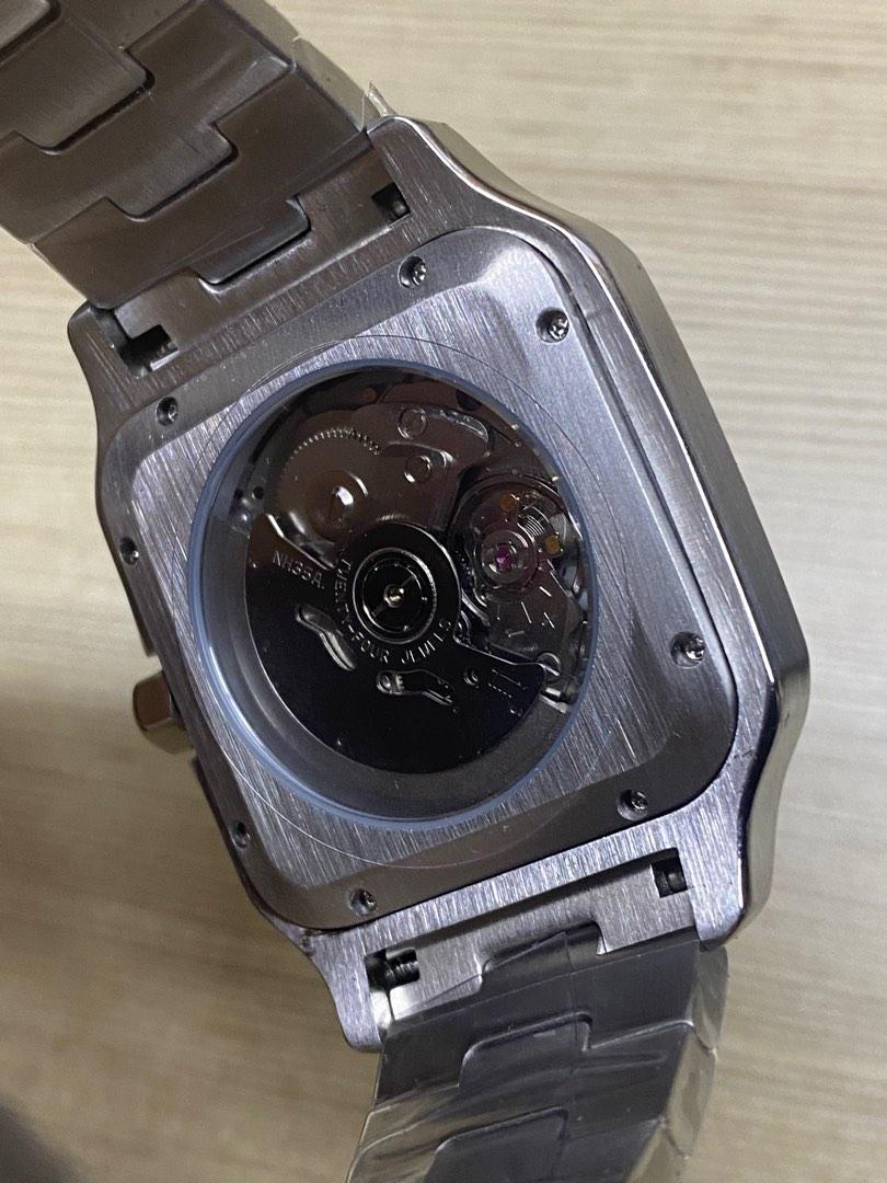 Seiko Cartier Santos (MOD/Customized), Men's Fashion, Watches ...