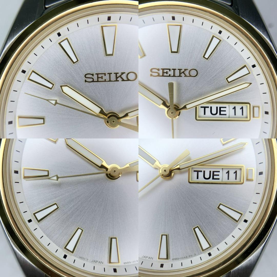 SEIKO SUR446P1 NEO QUARTZ TWO TONE MEN'S WATCH 227027288 WE, Men's ...