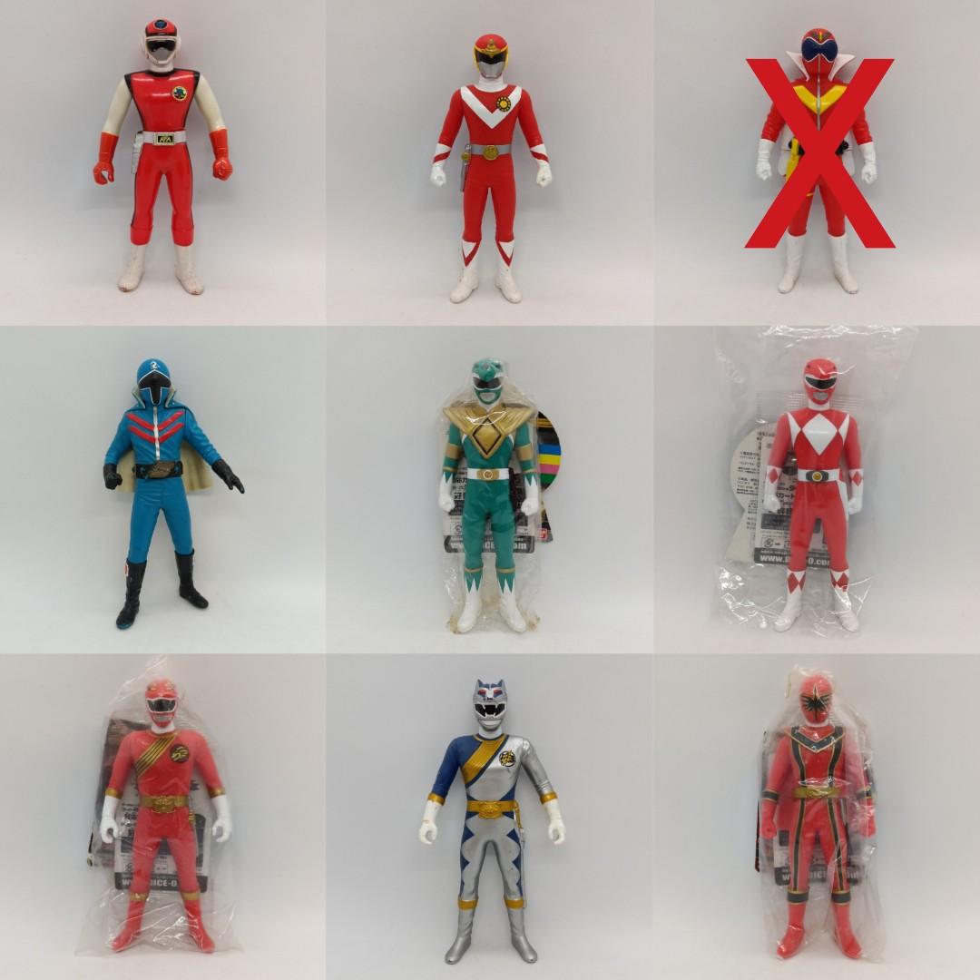 Sentai Hero Series 6.5 inch sofubi (Super Sentai/Power Rangers ...