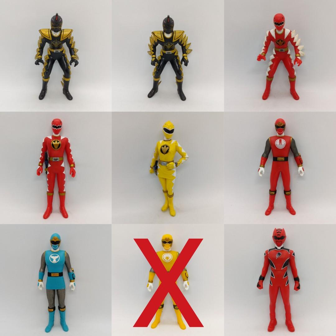 Sentai Hero Series 6.5 inch sofubi (Super Sentai/Power Rangers ...