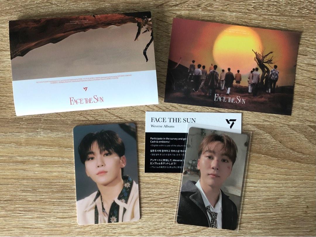 Seventeen svt face the sun weverse album unsealed unscanned seungkwan ...