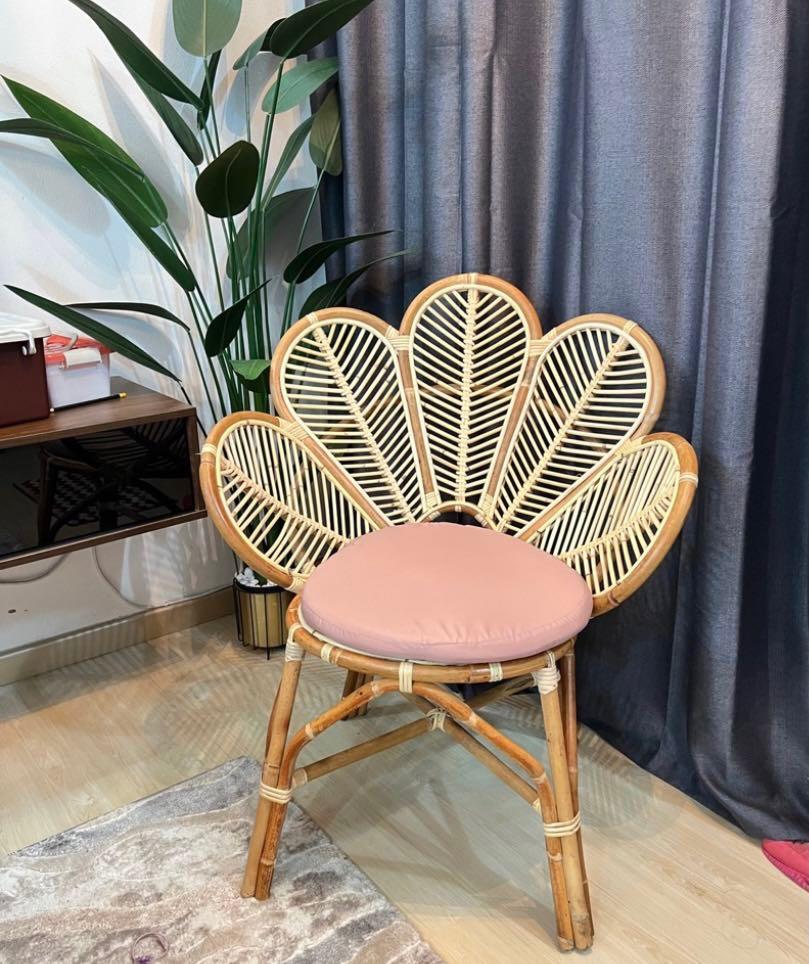 Sewa kerusi flower rattan nikah tunang pelamin majlis rotan, Furniture ...