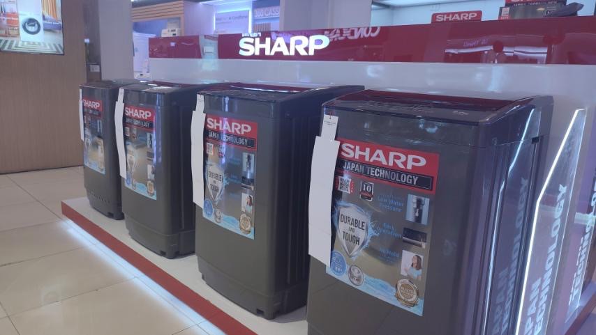 SHARP TOP LOAD WASHING MACHINE, TV & Home Appliances, Washing Machines ...