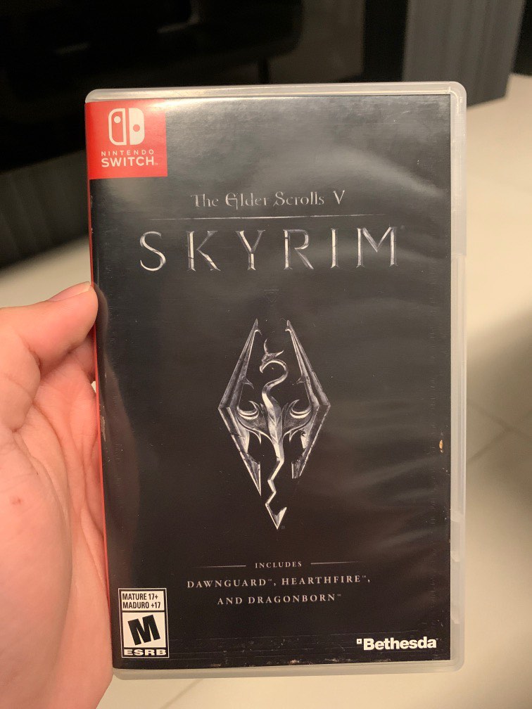 Skyrim Nintendo Switch Bethesda Physical Copy, Video Gaming, Video ...