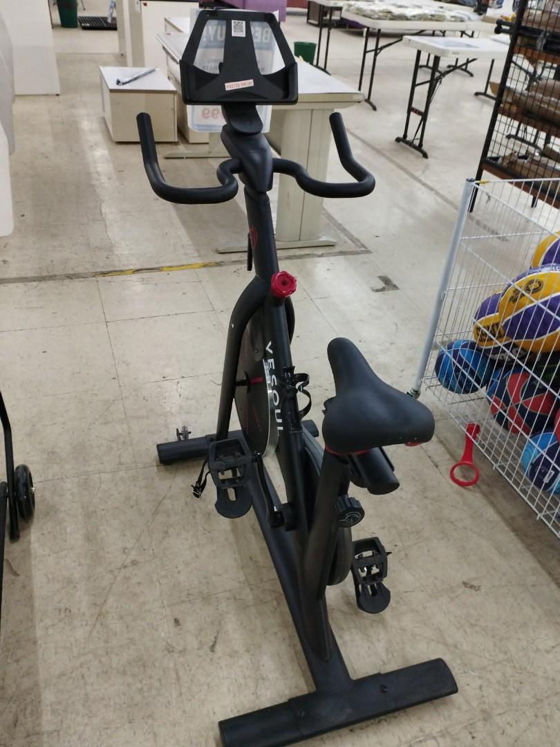 Smart spinning bike w/ heart rate watch yesoul, Sports Equipment ...