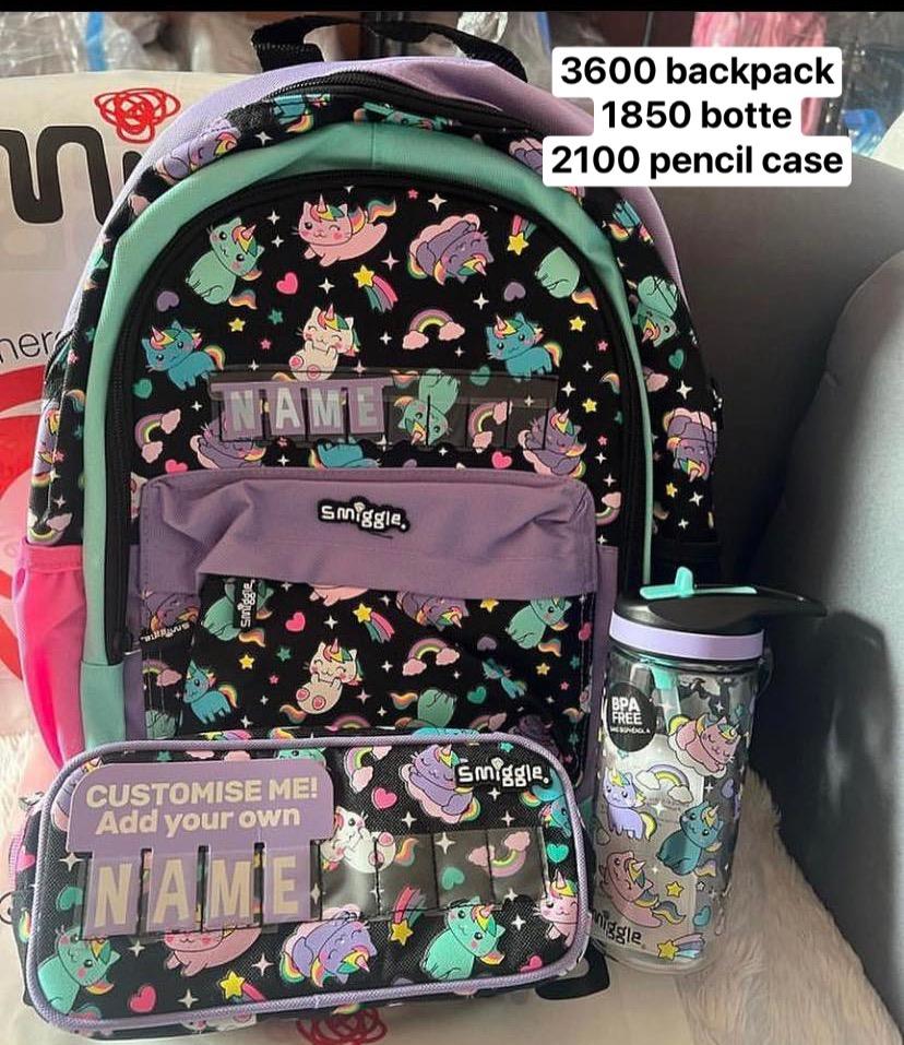 Smiggle classic backpack set, Babies & Kids, Babies & Kids Fashion on ...