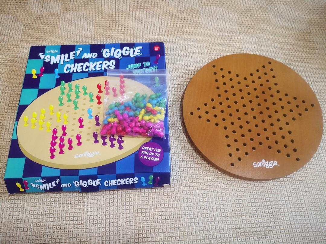 Smiggle smile and giggle checkers, Hobbies & Toys, Toys & Games on ...