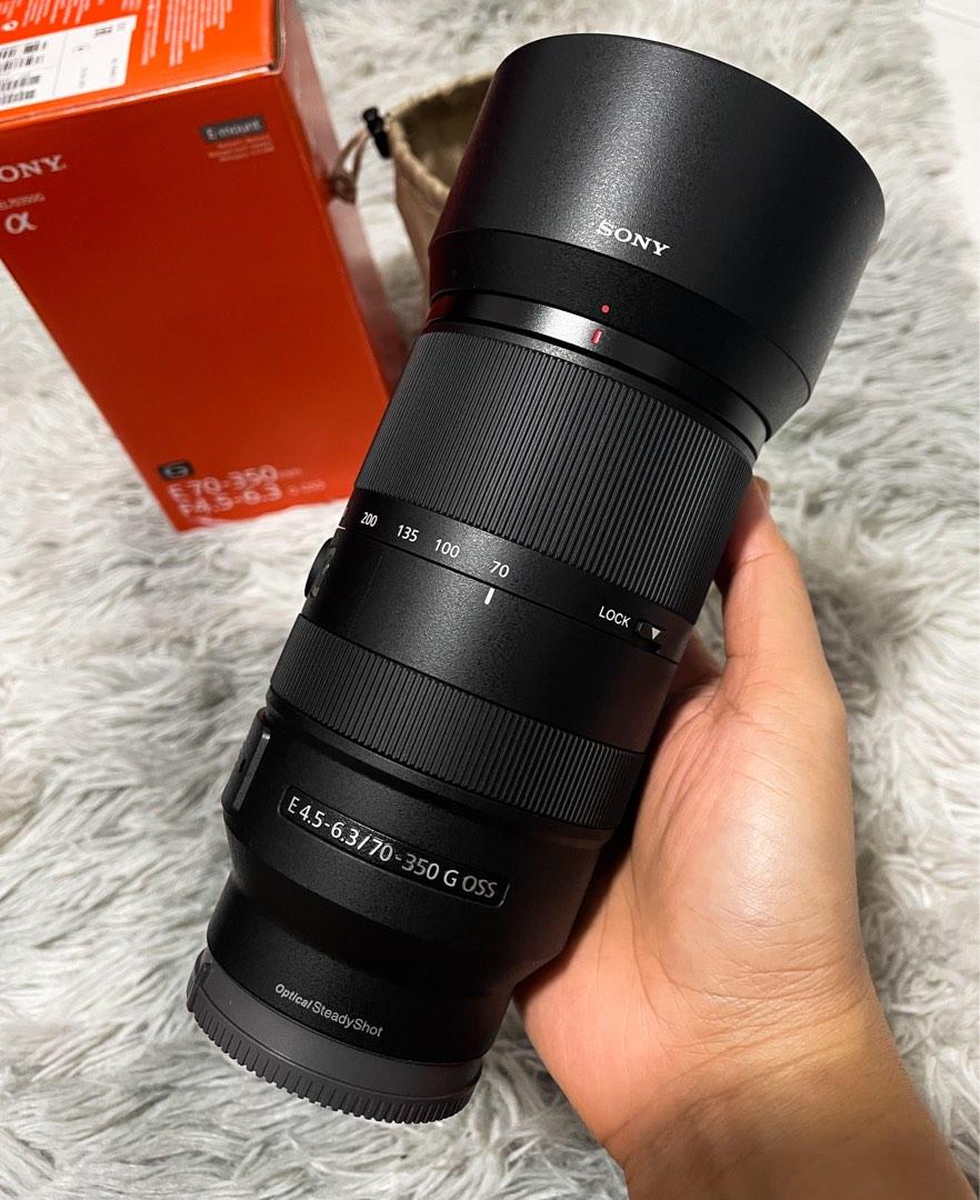 Sony E 70-350mm / F 4.5-6.3 G OSS, Photography, Lens & Kits on Carousell