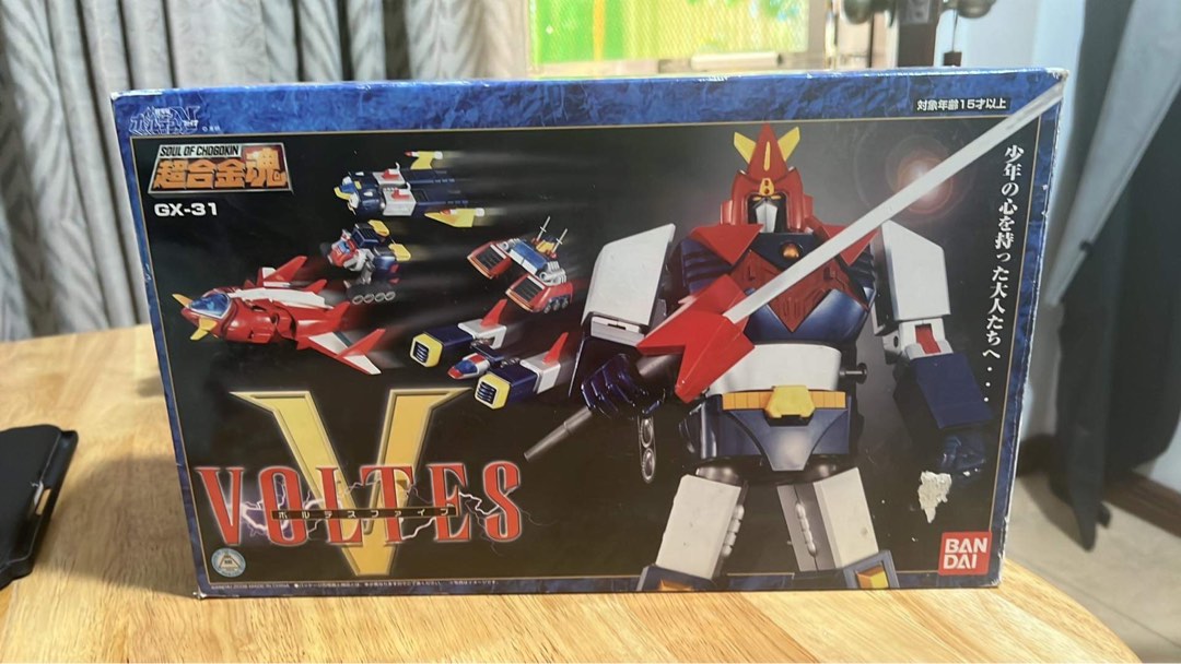 Soul of chogokin GX-31 Voltes V, Hobbies & Toys, Toys & Games on Carousell