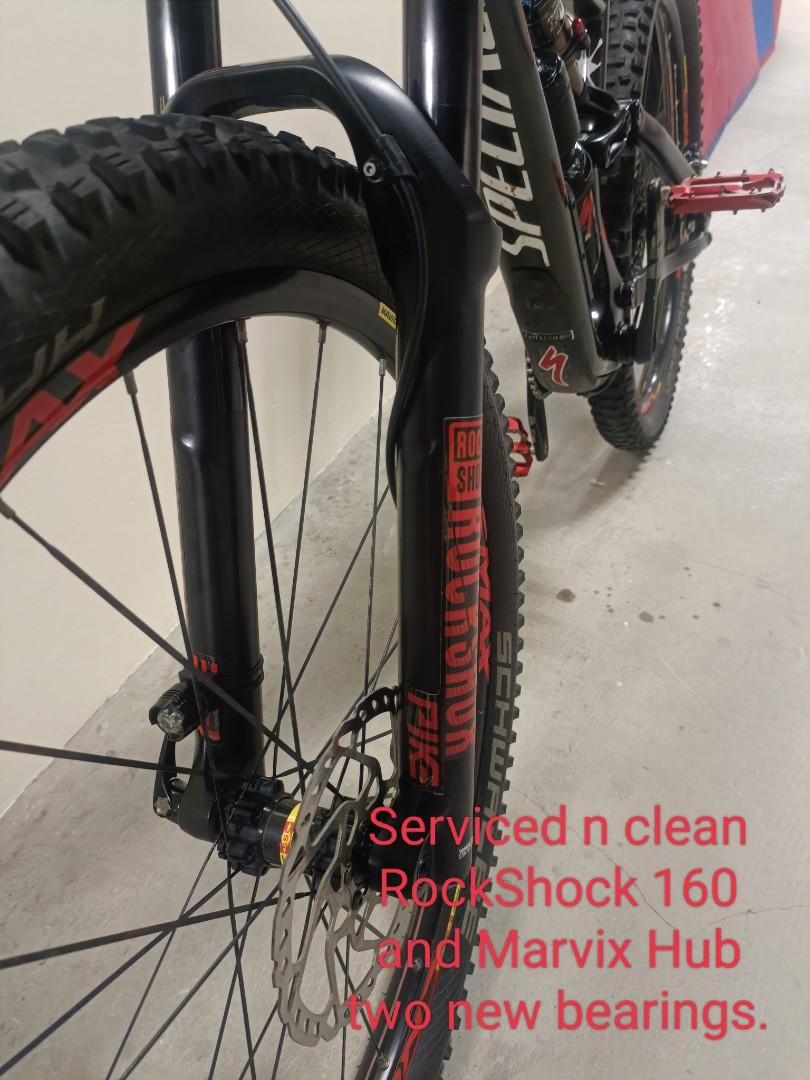 Specialized 27.5 Carbon Full Sus Medium Frame, Sports Equipment ...