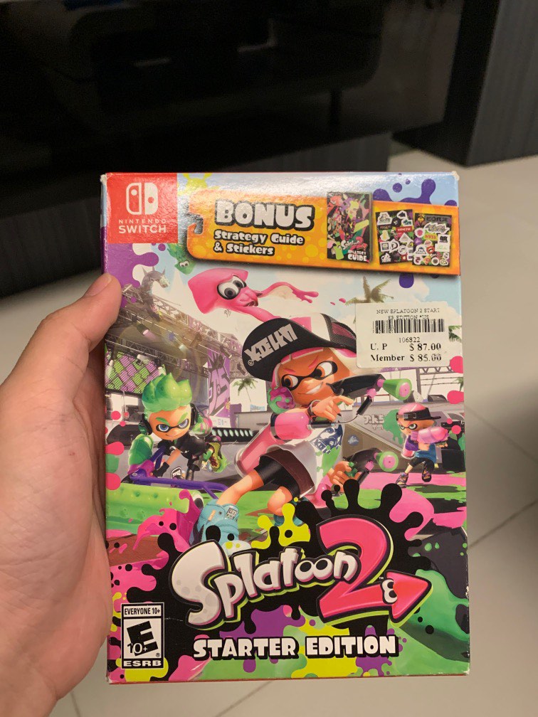 Splatoon 2 Starter Edition Nintendo Switch Physical Copy, Video Gaming ...