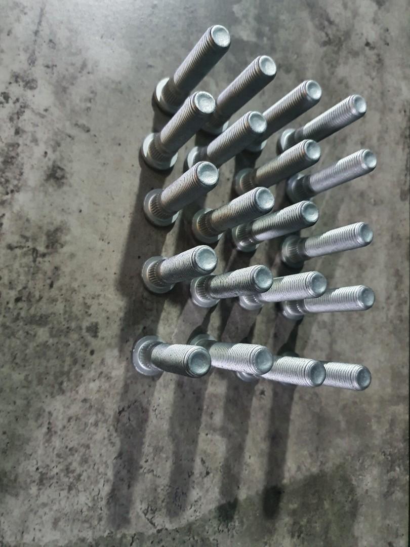 Spline screw wheel hub spline bolt, Car Accessories, Accessories on ...