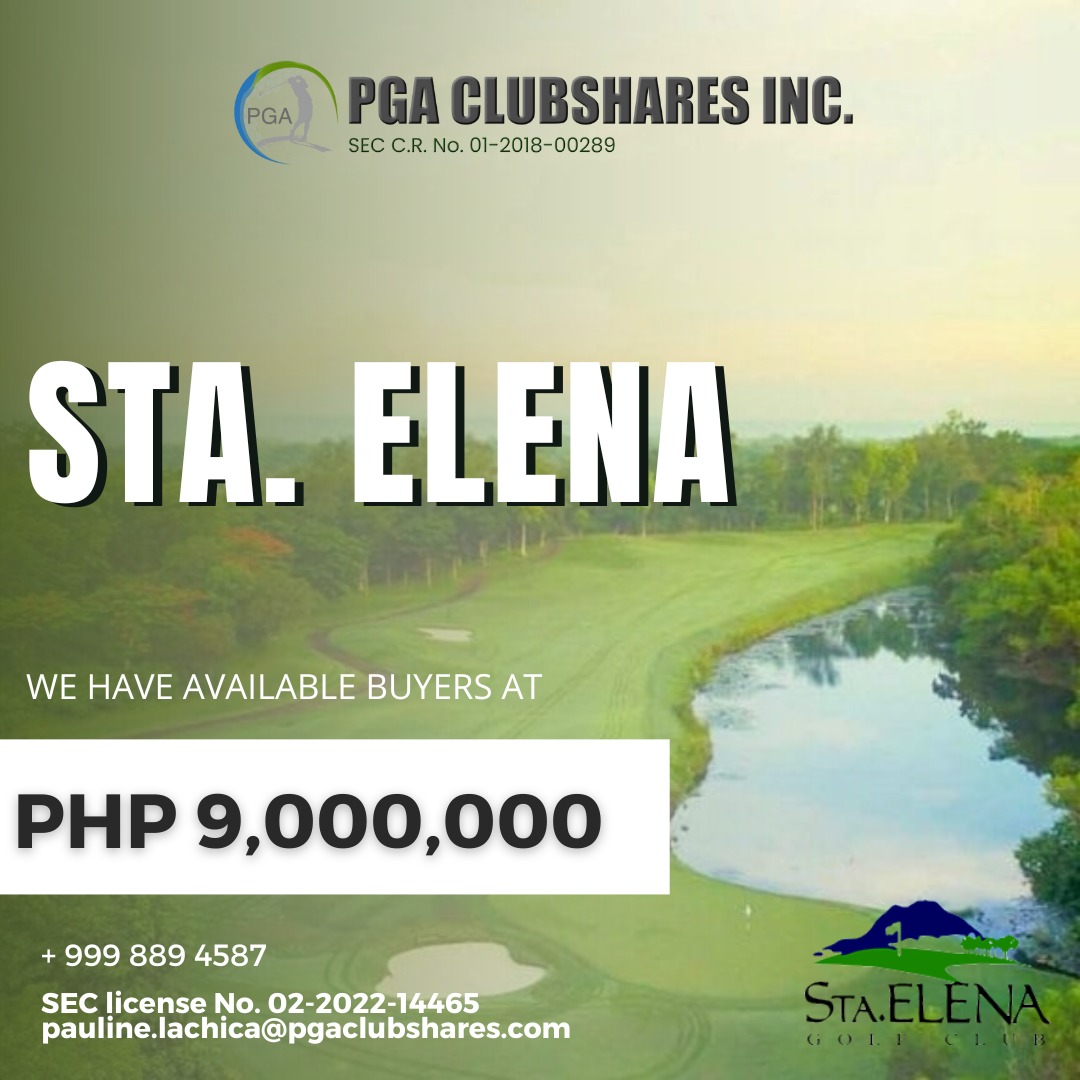 STA.ELENA GOLF AND COUNTRY CLUB, Sports Equipment, Sports & Games, Golf ...