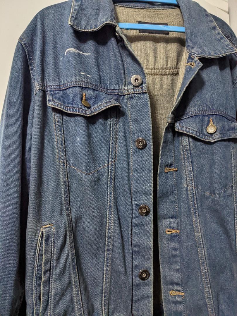 Star Wars Death Star Denim Jacket, Men's Fashion, Coats, Jackets and ...