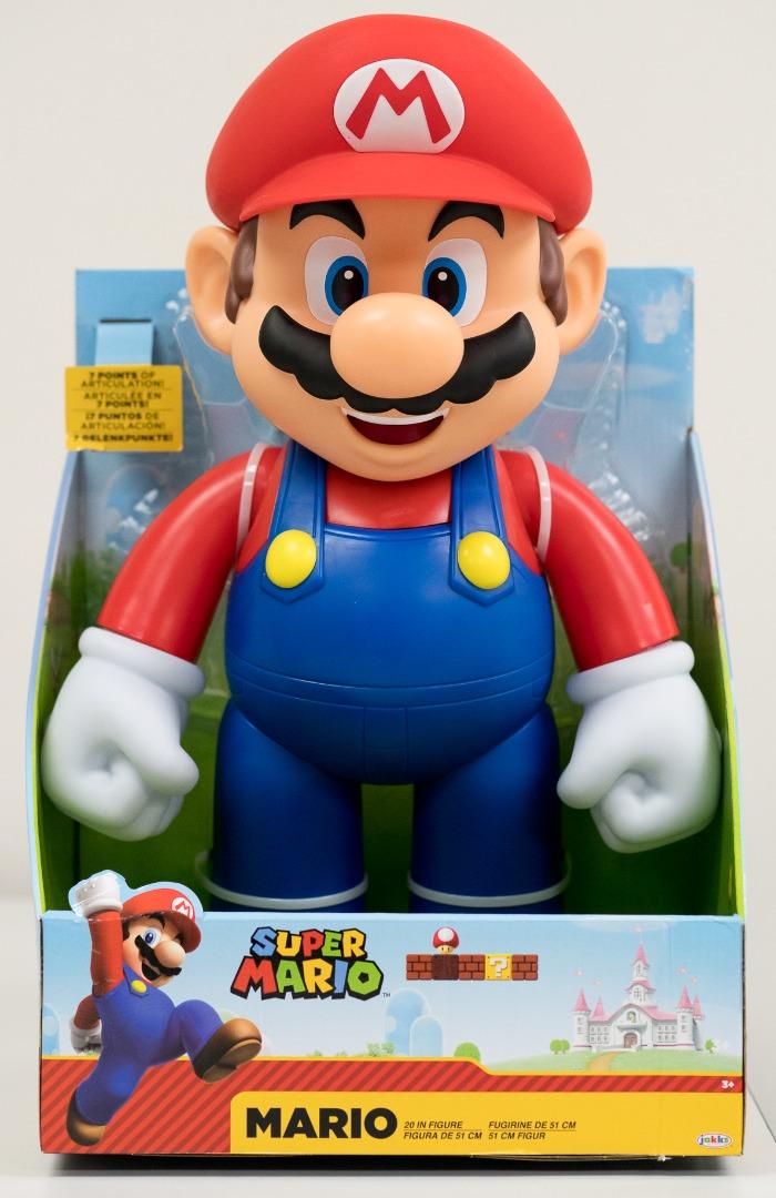 Super Mario Poseable Figure (20-inches Tall), Hobbies & Toys, Toys ...
