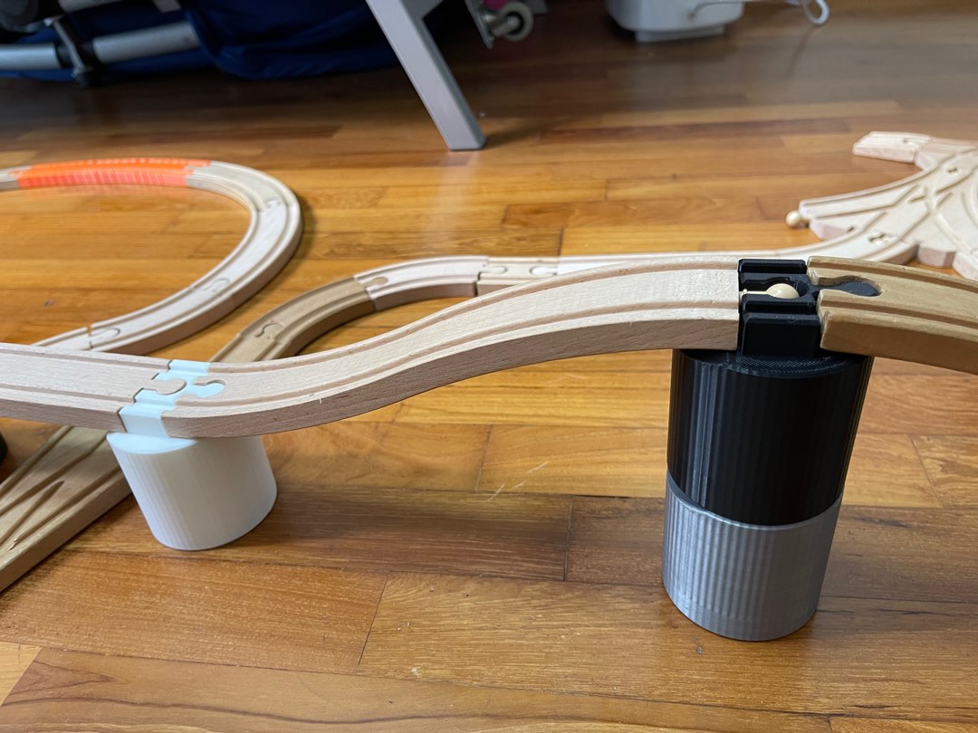 Support Bridge for wooden train tracks- can customize name!, Hobbies ...