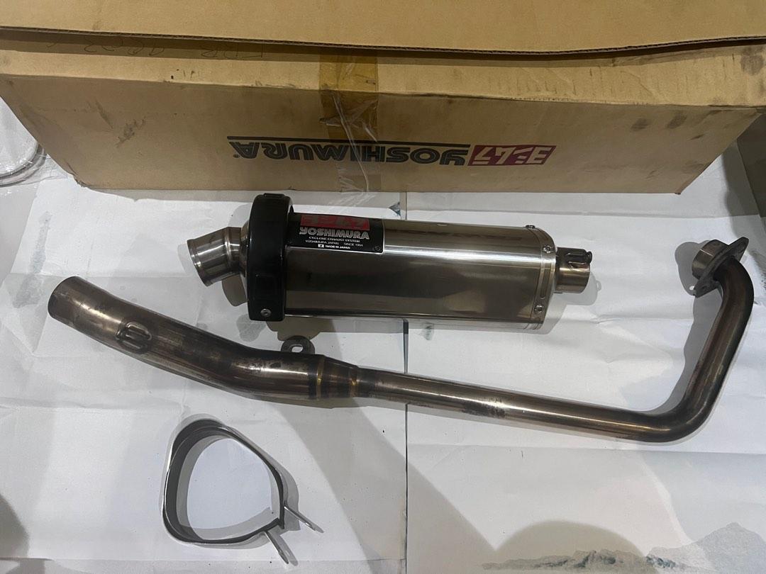 T-135LC Yoshimura Tri-oval exhaust system, Motorcycles, Motorcycle ...