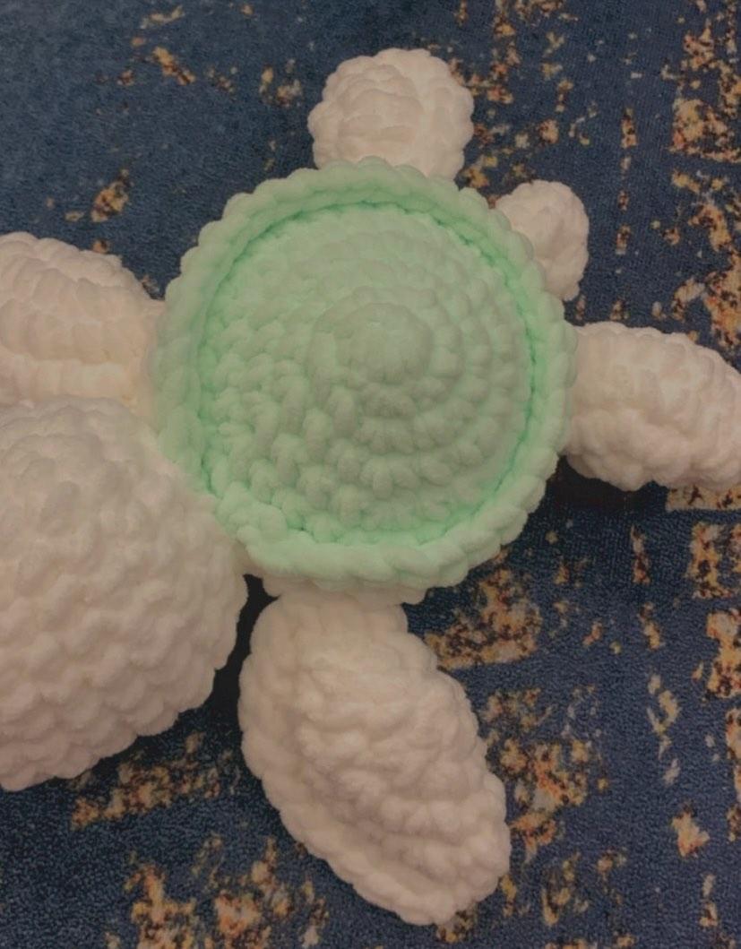 tillie the turtle! crochet amigurumi plushie, Hobbies & Toys ...