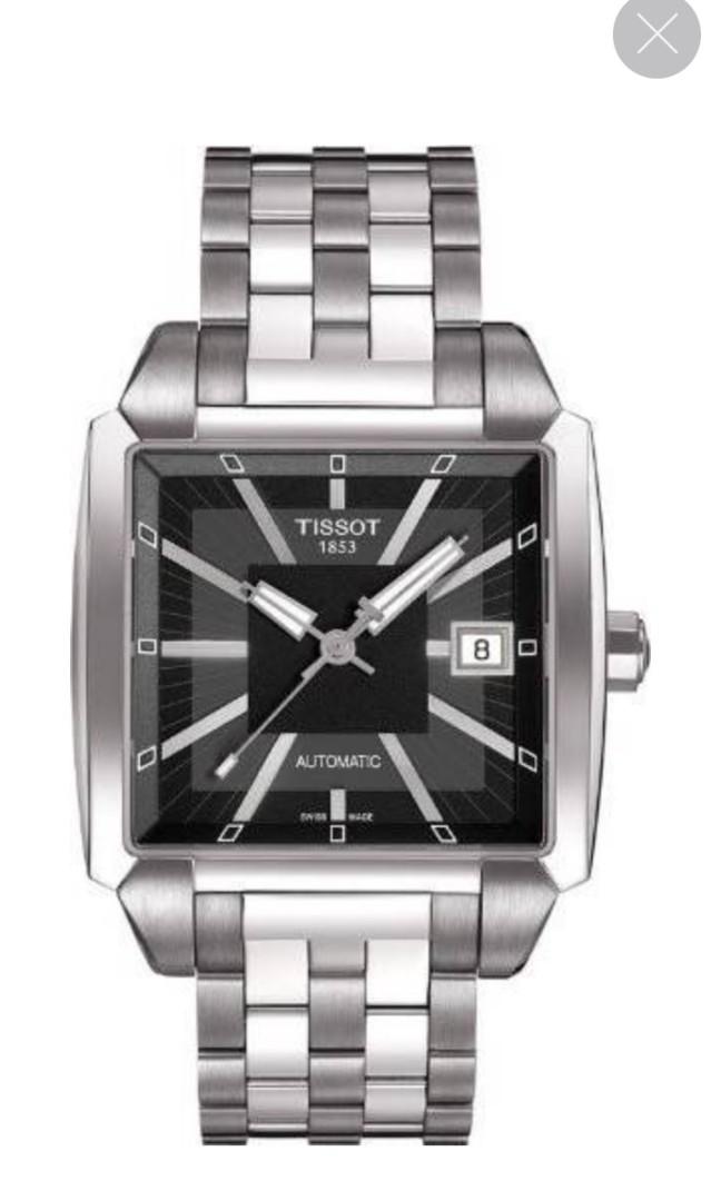 Tissot Quadrato, Men's Fashion, Watches & Accessories, Watches on Carousell
