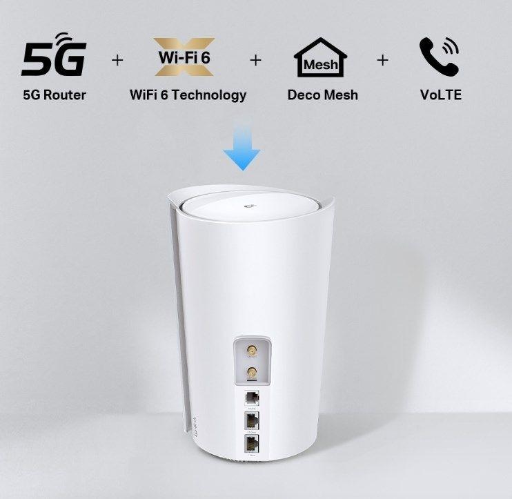 TP-LINK DECO X80 5G SIM AX6000 MESH WIFI6 2.5G WAN/LAN CPE ROUTER 雙頻路由器 ...