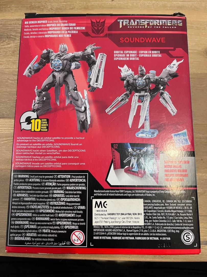 Transformers Studio Series Soundwave SS62, Hobbies & Toys, Collectibles ...