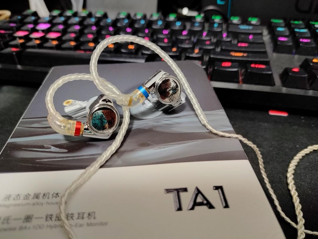 TRN TA1 Anime Edition 1DD+1BA IEM, Audio, Earphones on Carousell