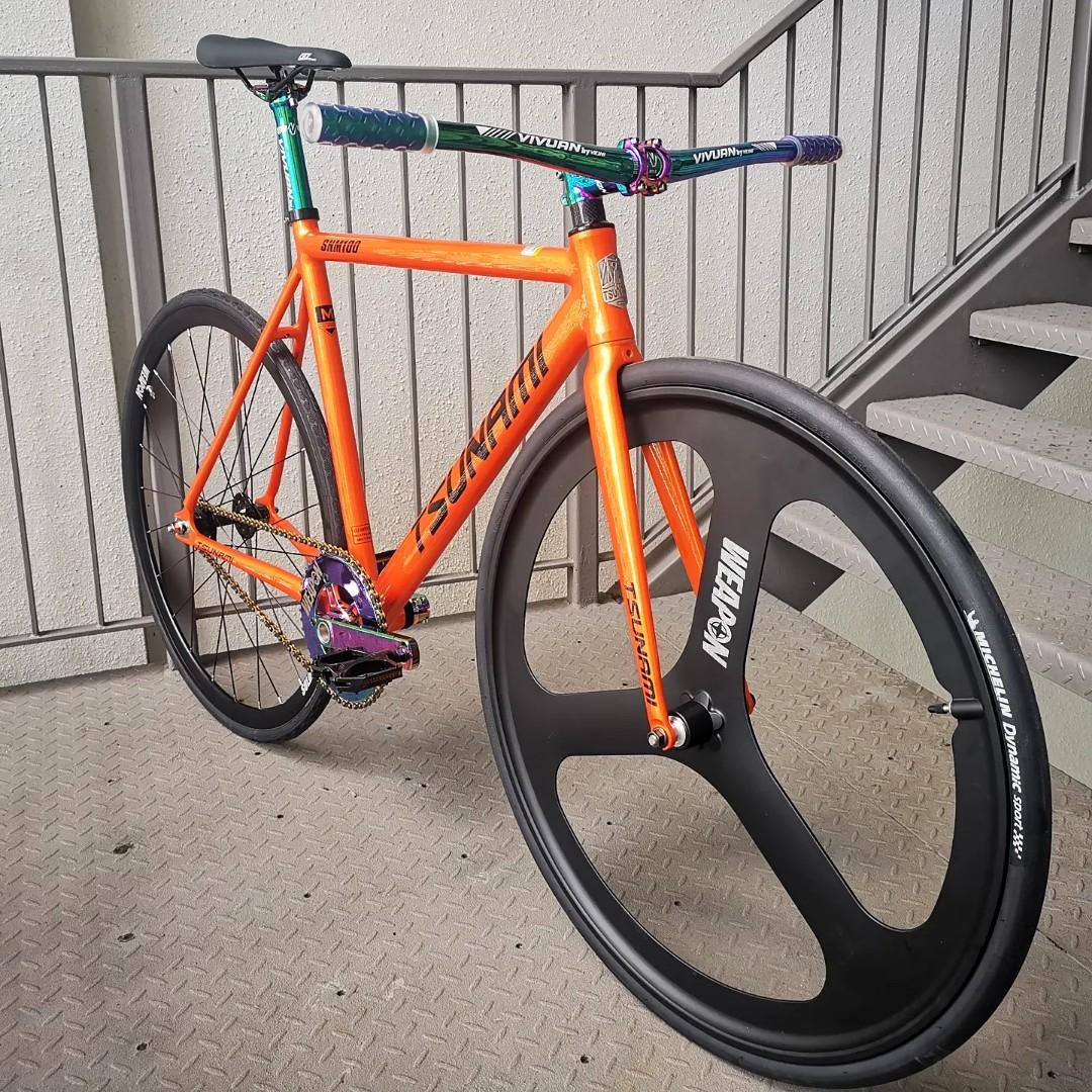 TSUNAMI SNM100 fixie Bike / TSUNAMI fixed gear bike / single speed bike ...