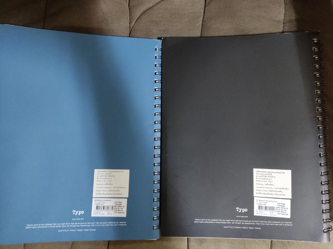 Typo A4 Campus Notebooks, Hobbies & Toys, Books & Magazines, Assessment ...