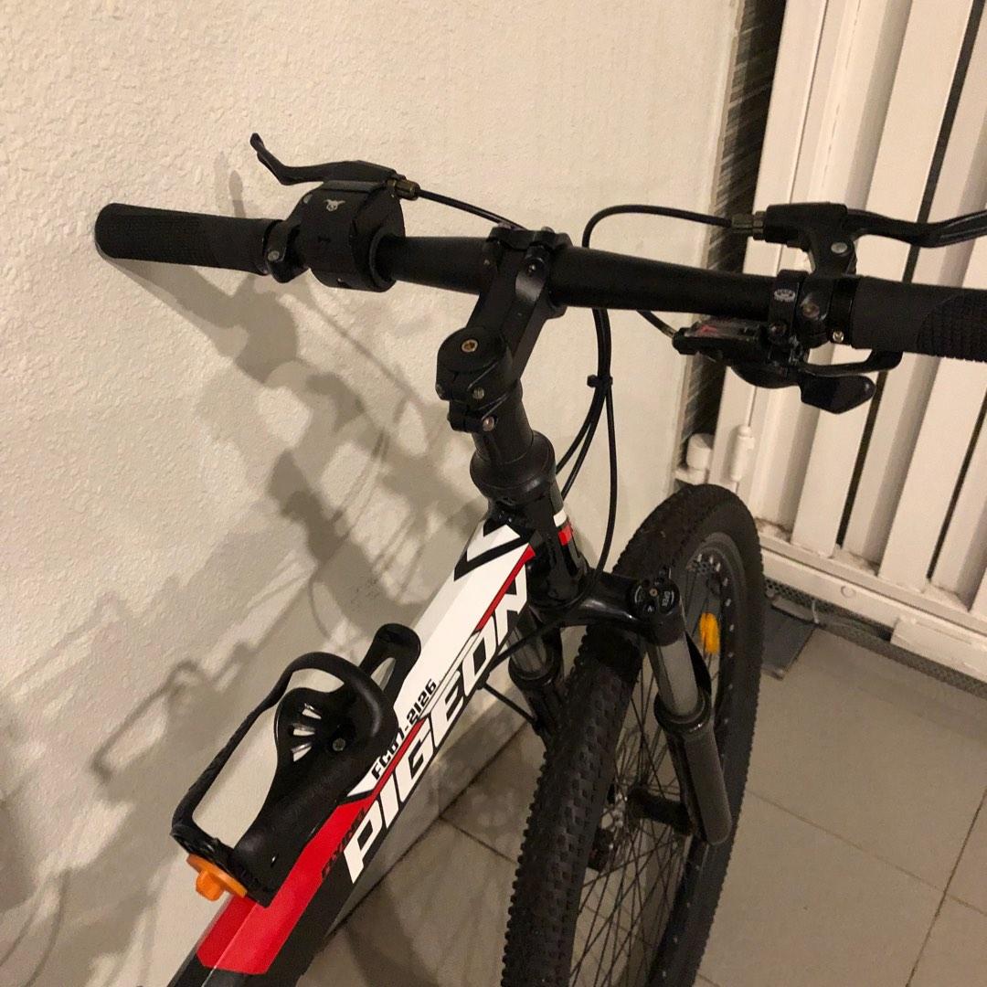 Upgraded Shimano 9 speed full suspension foldable mountain bike, Sports ...