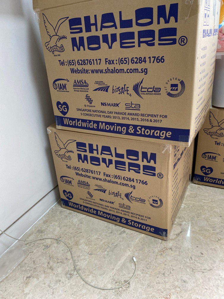Used Moving Carton Boxes (35boxes), Furniture & Home Living, Home ...