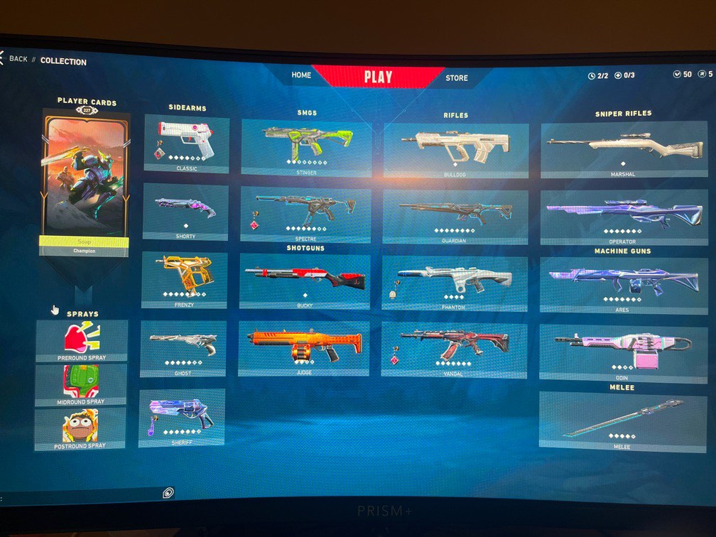 Valorant Ascendant 2 Account(Champions Bundle), Video Gaming, Gaming ...