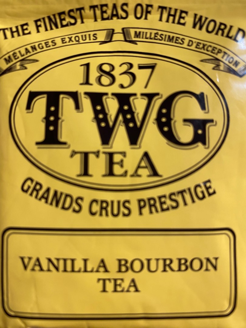 Vanilla Bourbon TWG (Expiry 2026), Food & Drinks, Beverages on Carousell