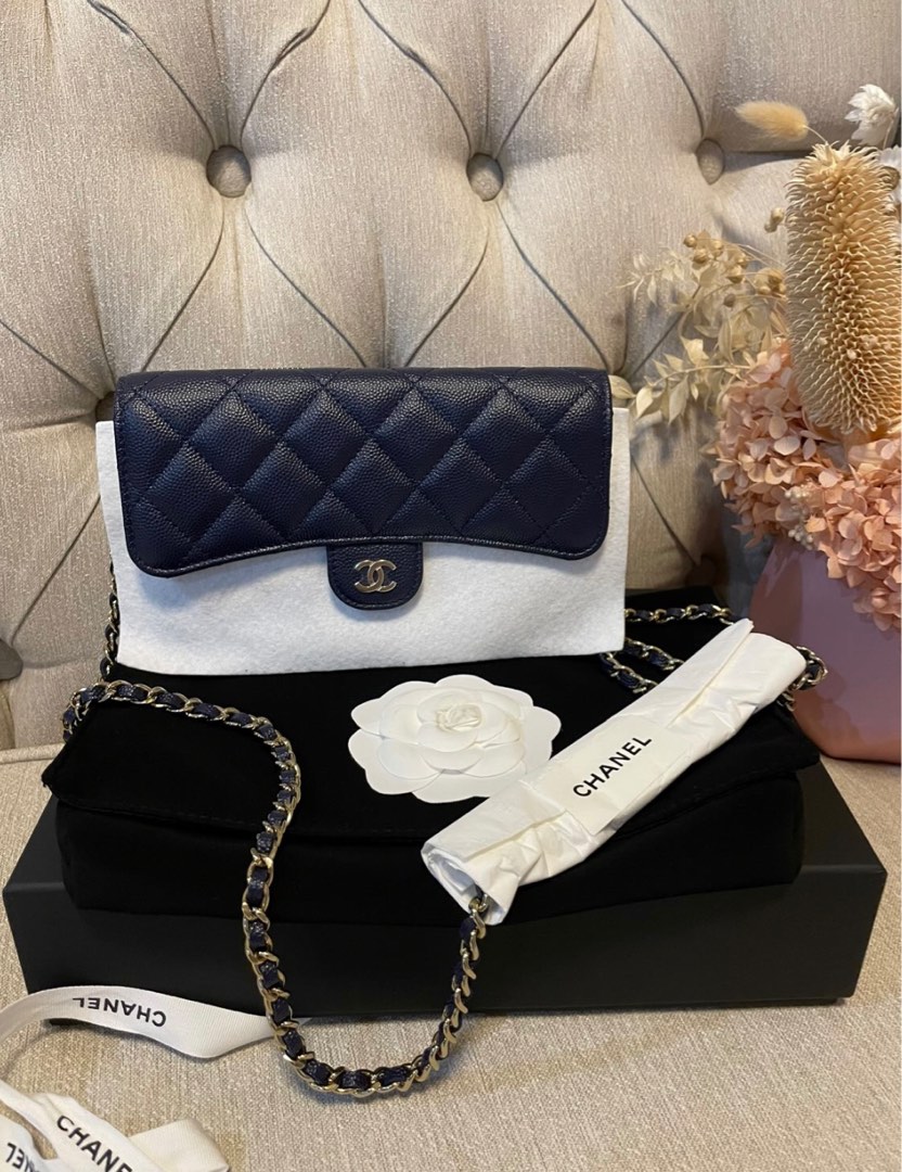 Very rare! Chanel Classic Flap Phone Case on Chain, Luxury, Bags ...