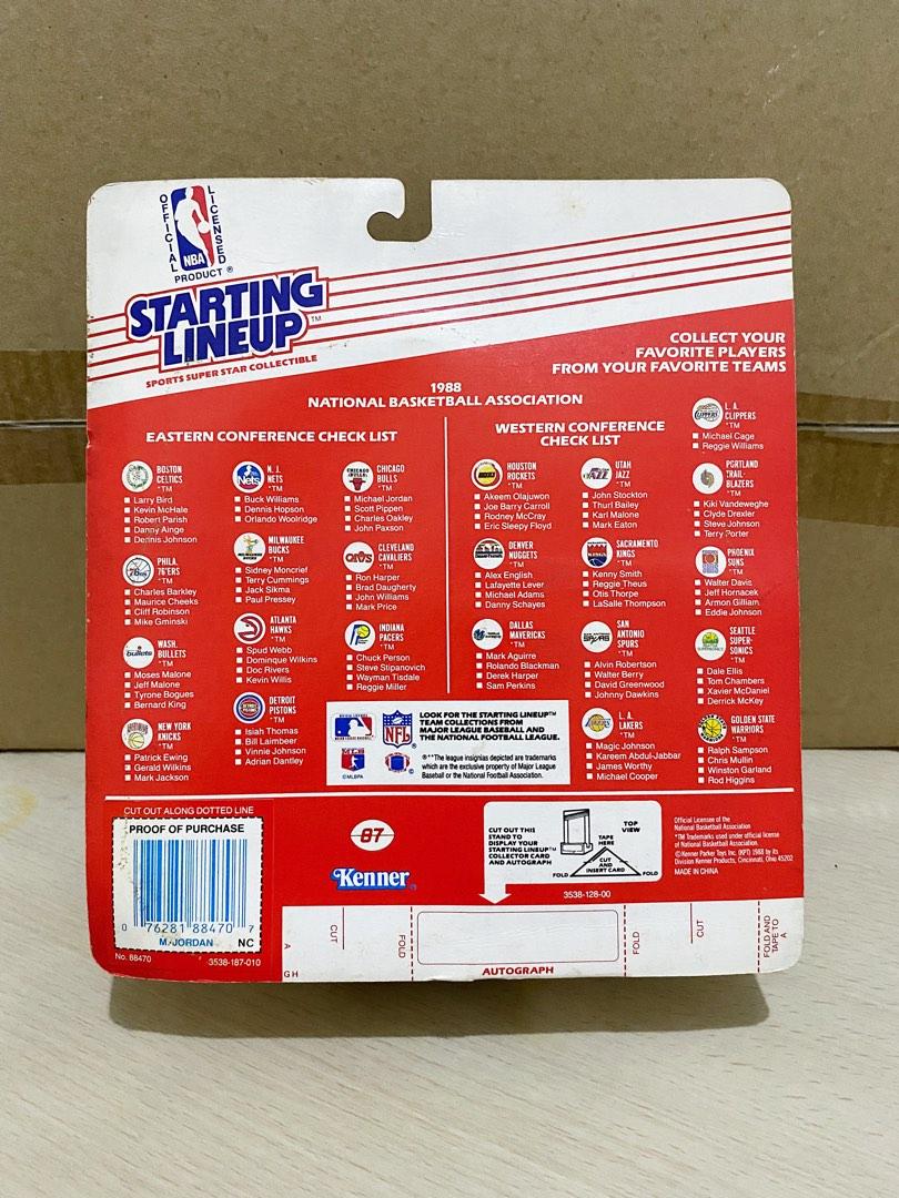 Vintage 1988 Kenner Starting Lineup - MICHAEL JORDAN - NBA Figure and ...