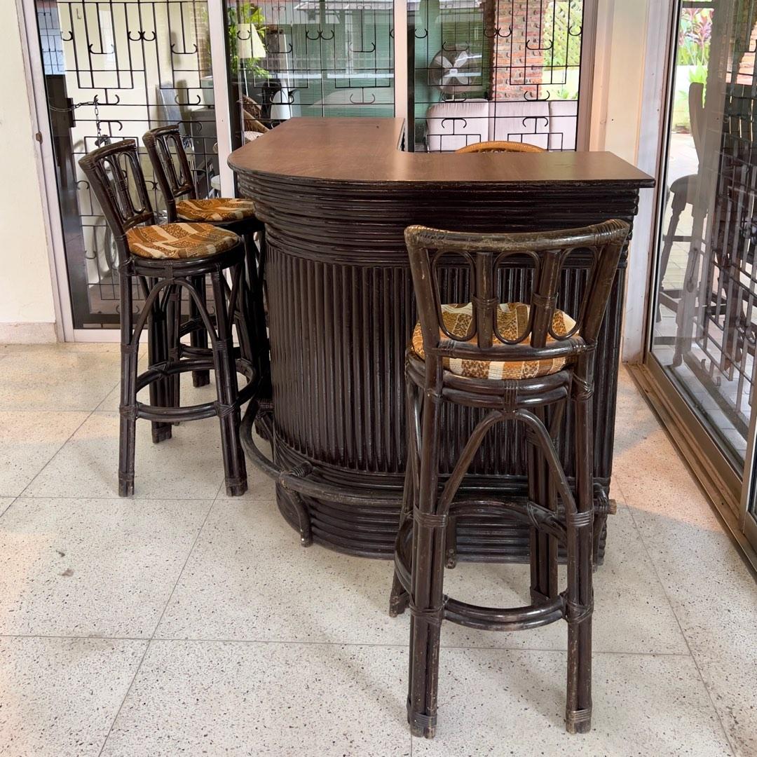 Vintage Bar Counter, Furniture & Home Living, Furniture, Other Home ...