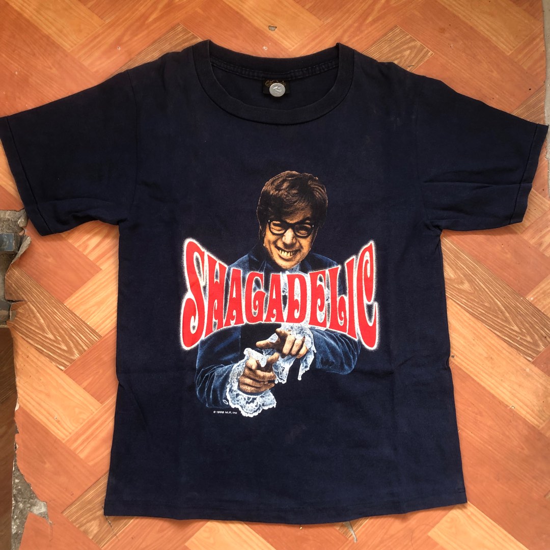 Vintage shagadelic austin powers, Men's Fashion, Tops & Sets, Tshirts ...