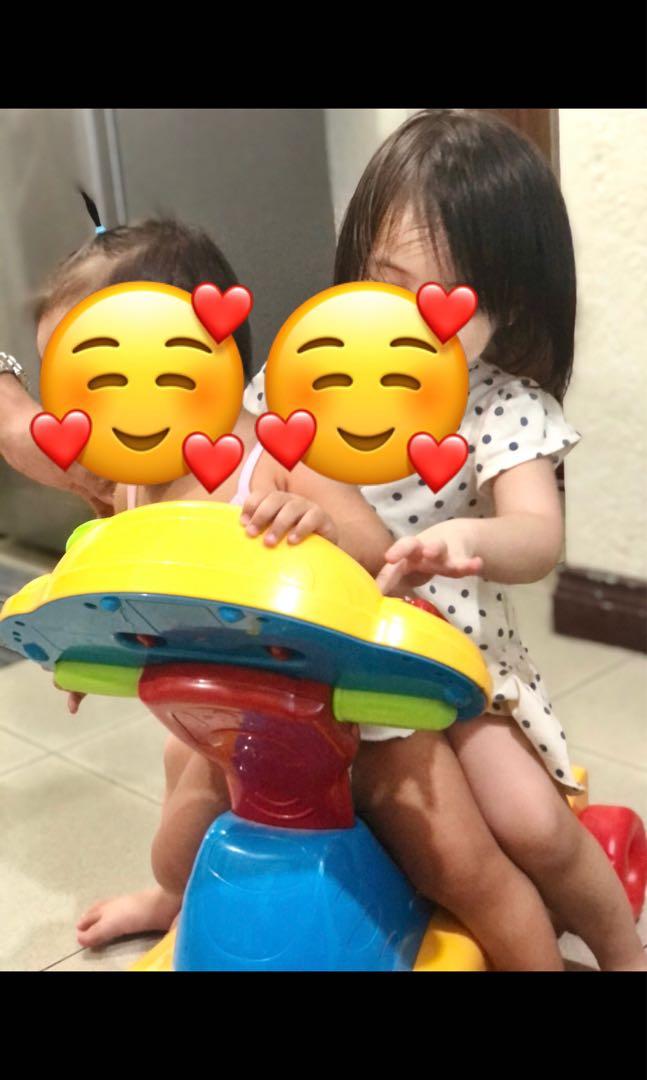 Vtech Grow & Ride On - Rocker, Babies & Kids, Infant Playtime on Carousell