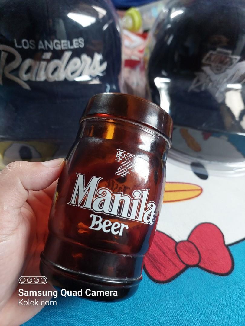 Vtg MANILA BEER Collectible Glass, Hobbies & Toys, Memorabilia ...