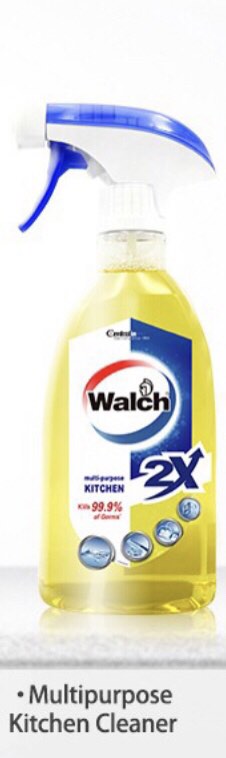 Walch Kitchen Multi-Purpose Cleaner Spray 500ml, Beauty & Personal Care ...