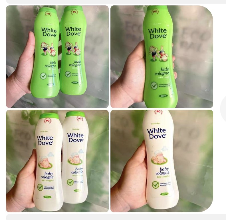 WHITE DOVE BABY COLOGNE, Babies & Kids, Bathing & Changing, Baby ...