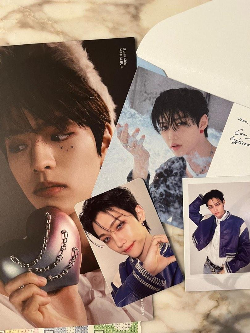 wtt straykids maxident album felix pc seungmin poster felix polaroid ...