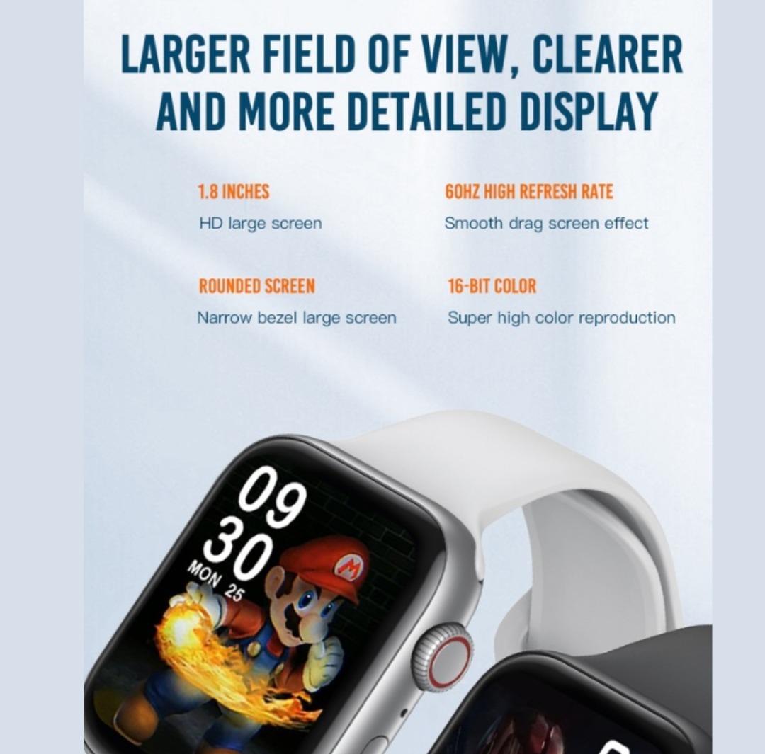 XO W7 Pro Smartwatch l 1.8inch HD l Bluetooth Calling l Wireless ...