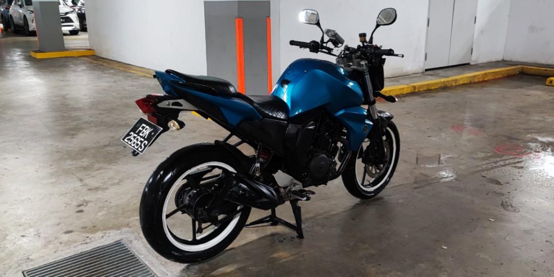Yamaha FZN150, Motorcycles, Motorcycles for Sale, Class 2B on Carousell