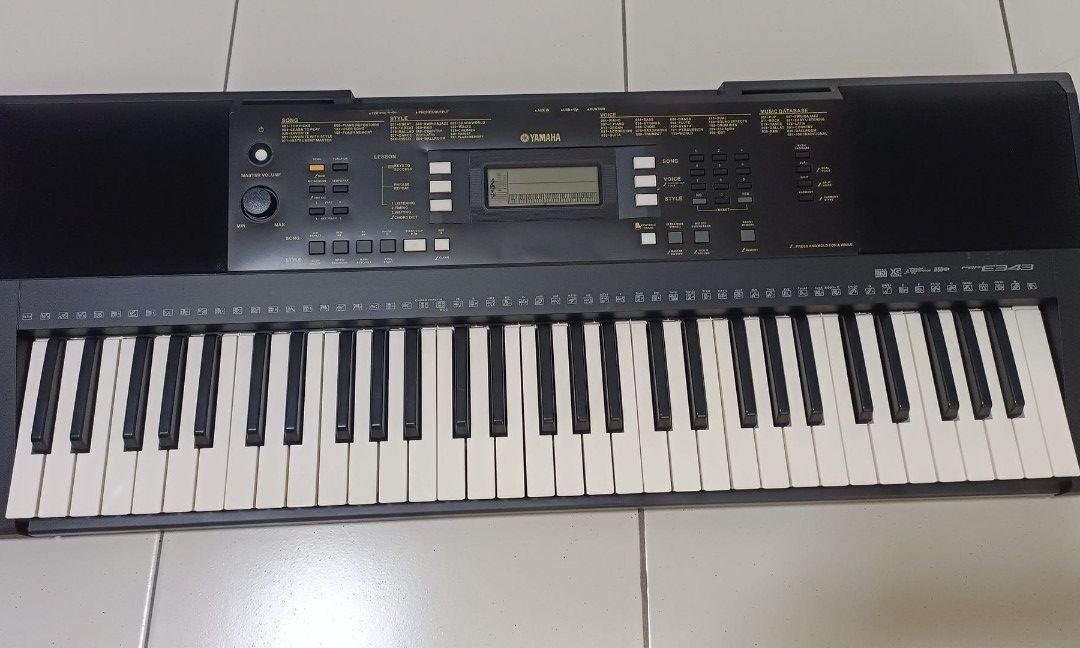 Yamaha PSR-E343, Hobbies & Toys, Music & Media, Musical Instruments on ...