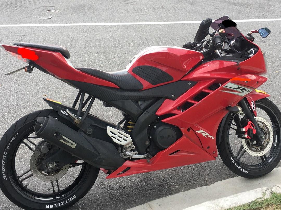 Yamaha R15 v2 (till 2024) for sale., Motorcycles, Motorcycles for Sale, Class 2B on Carousell