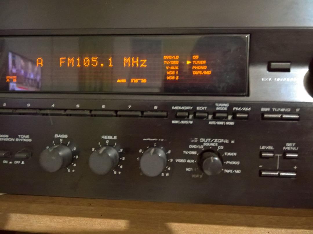 Yamaha RX-V995 AV receiver/amplifier, Audio, Soundbars, Speakers ...